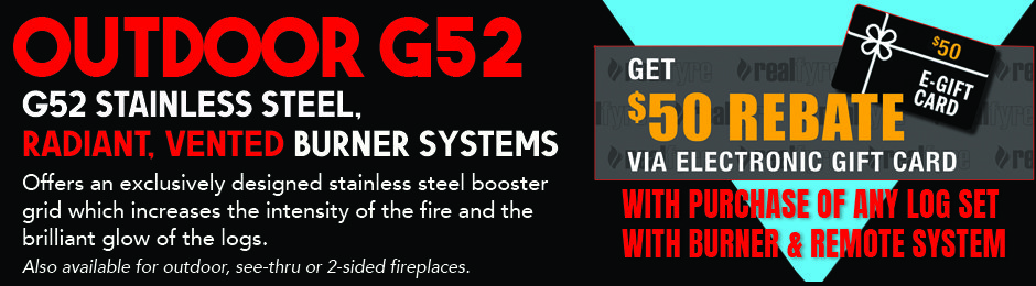 Peterson G52 SS Radiant Frye Burner